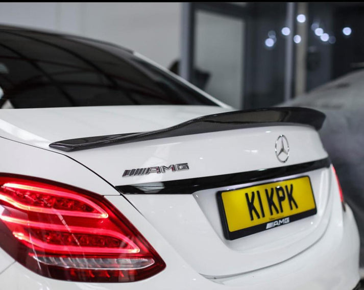 C63/C43 AMG Saloon W205 GTX Boot Spoiler – SB Carbon