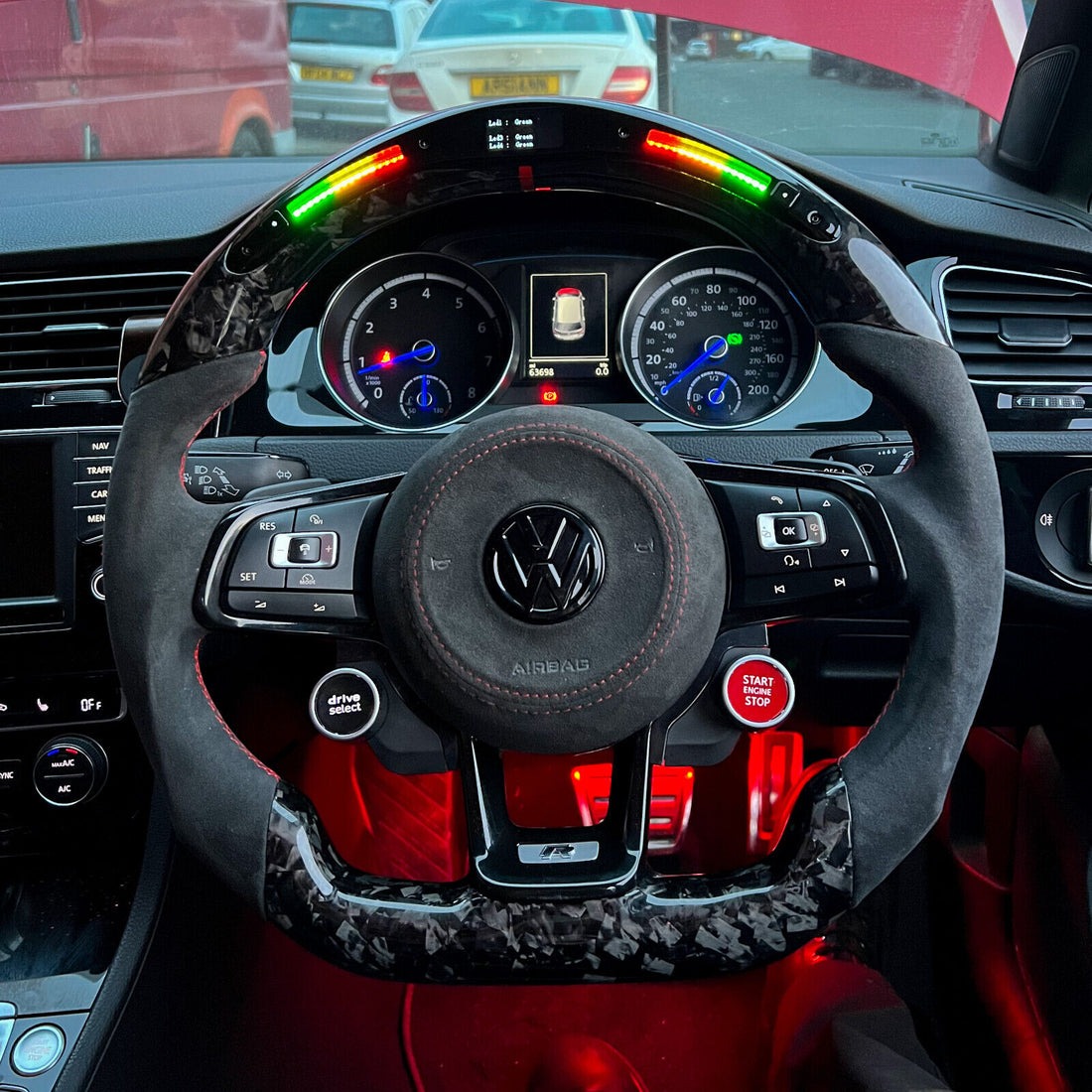 VW Golf R Steering Wheel – SB Carbon