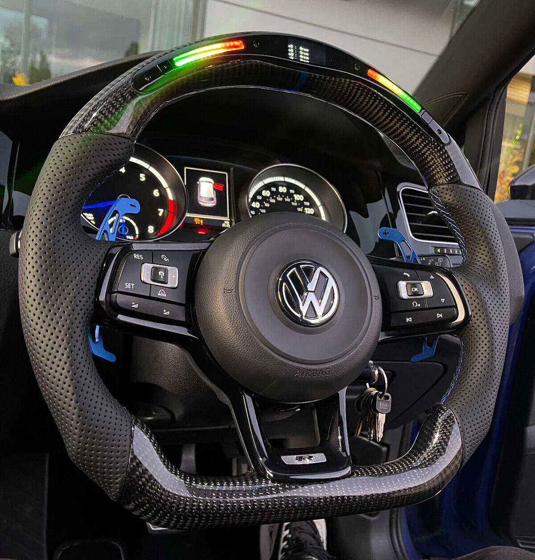 VW Golf R Steering Wheel – SB Carbon